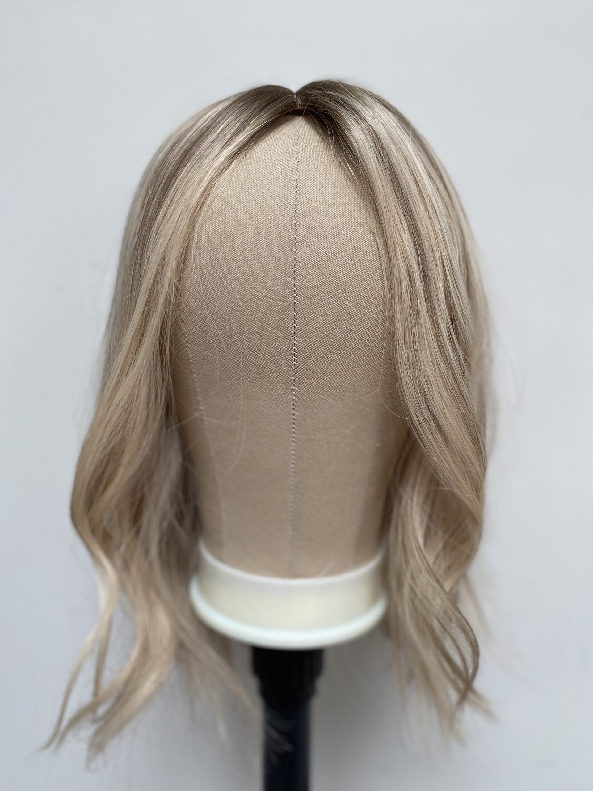Kelly – fully hand tied silk topper - Rocking the hair
